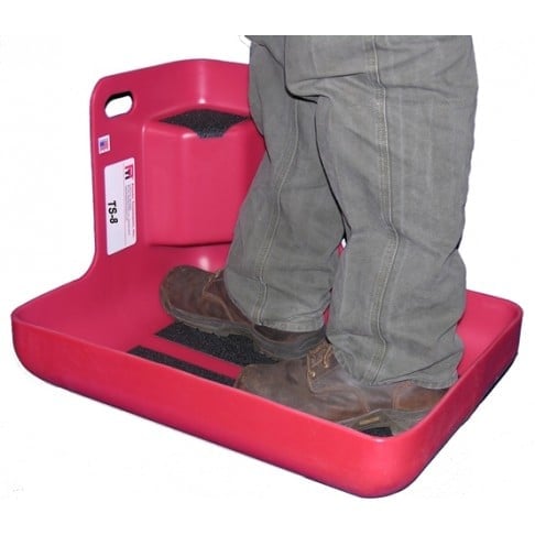 TS-8 Toe Space Scuff Pad with Step - Plastic Techniques, Inc.